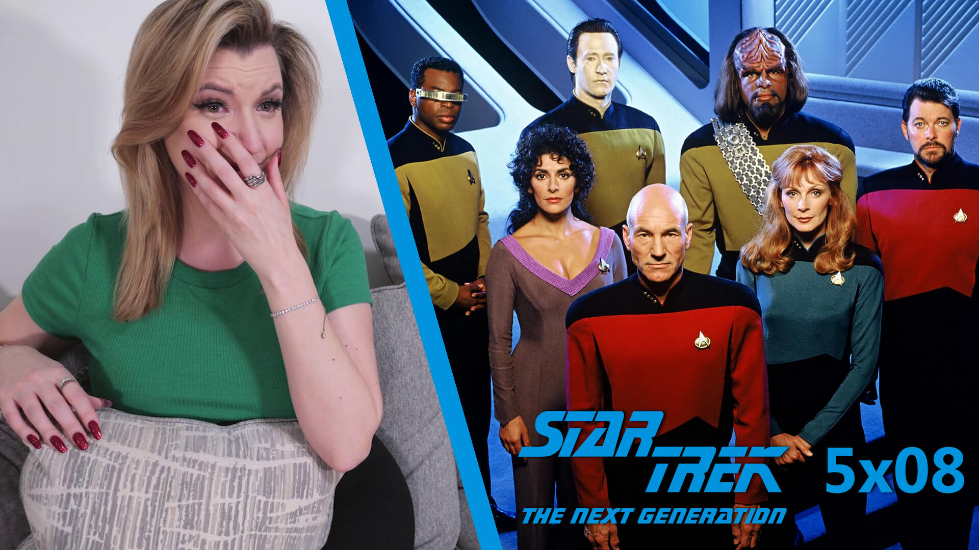 Star Trek TNG 5×08 Full Reaction – Sesskasays